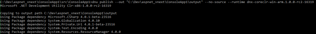 ASP.NET vNext on a Raspberry PI – timdows