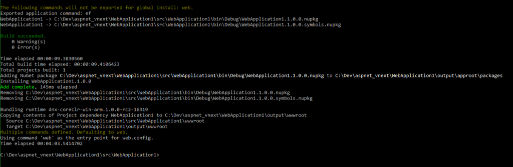 Aspnet Vnext On A Raspberry Pi Timdows