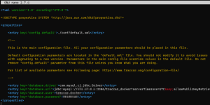Traccar in a docker container with MySQL under DirectAdmin – timdows